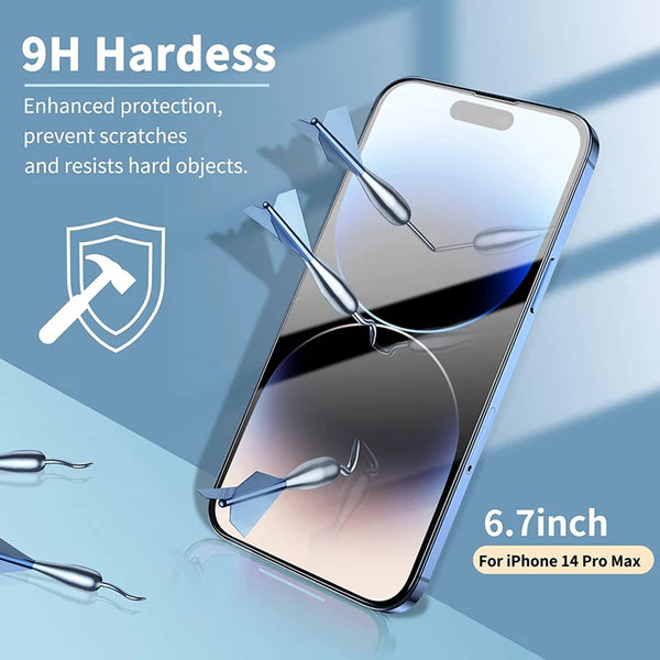 3/5PCS Glass Screen Protector Phone Case for IPhone – popcoom