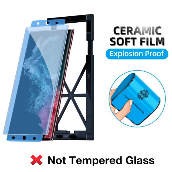 Explosion-proof Screen Protector With Install Kit For Samsung – popcoom